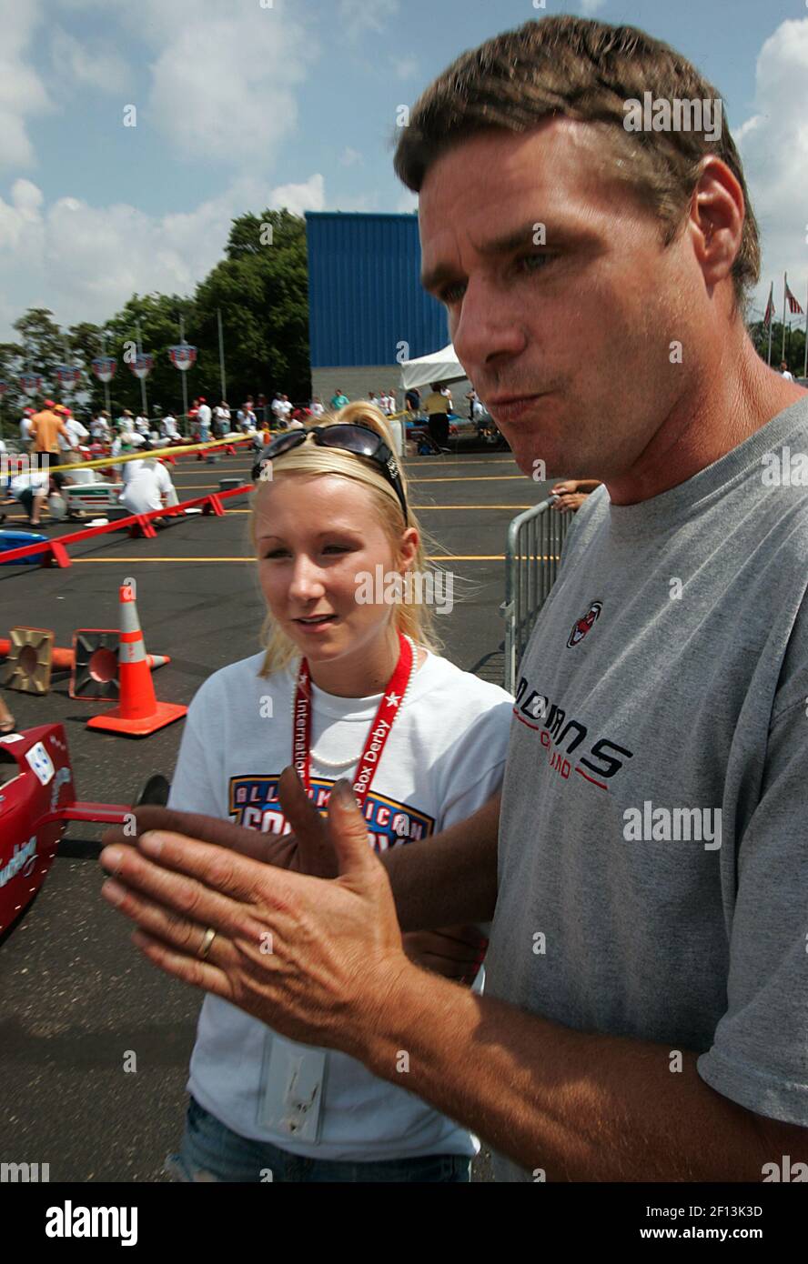Derby Champ Beth Underwood (left) of Tallmadge, Ohio, is one of 14 ...