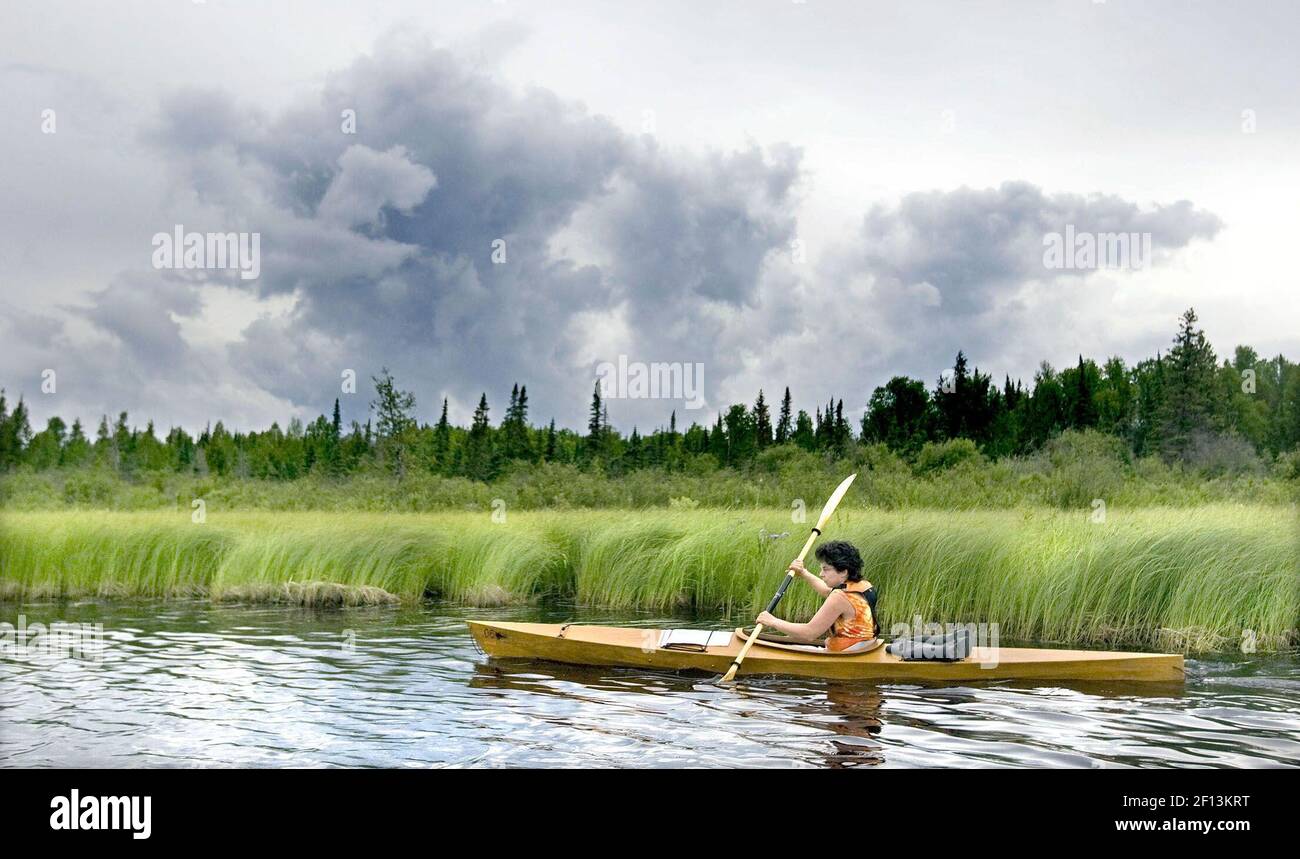 Mary Shideler, better known as The Kayak Lady, has paddled her hand ...