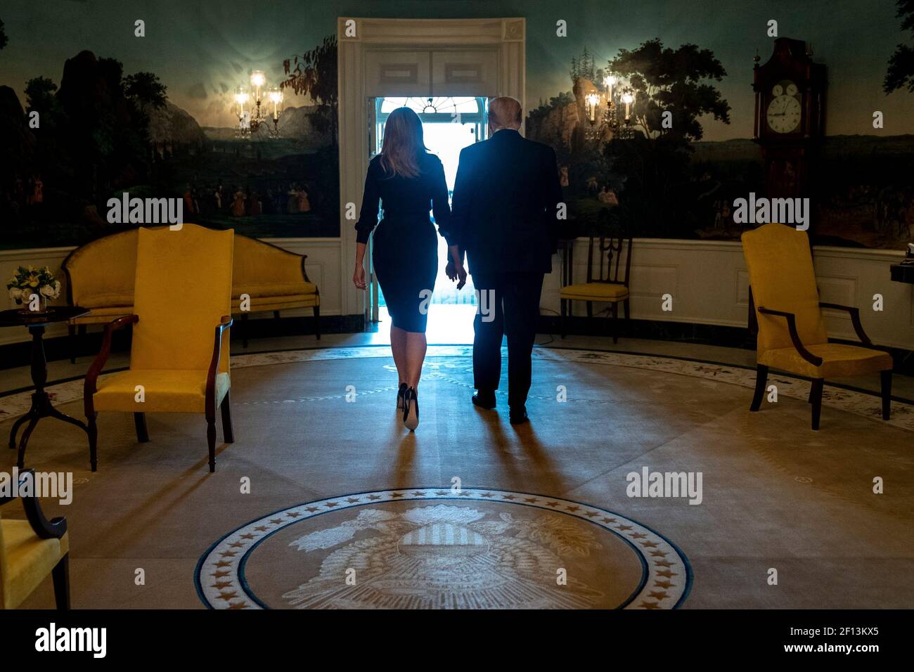 Melania trump 2001 hi-res stock photography and images - Alamy
