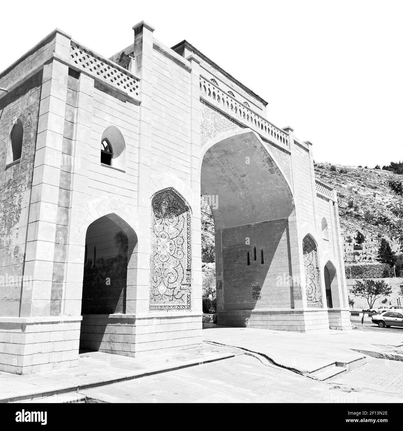 In iran the old gate Stock Photo - Alamy