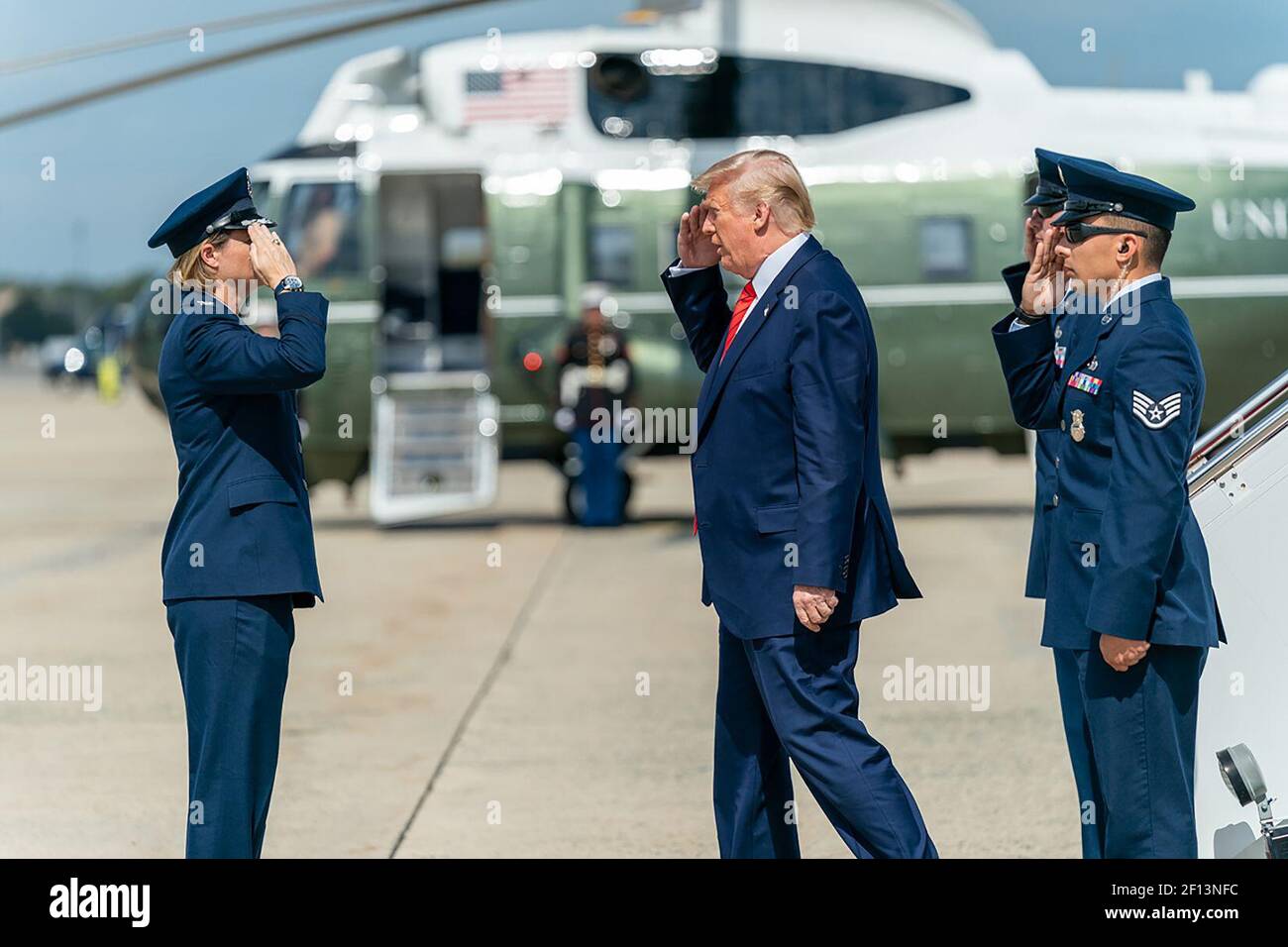 The Commander Of The 89th Air Wing High Resolution Stock Photography ...