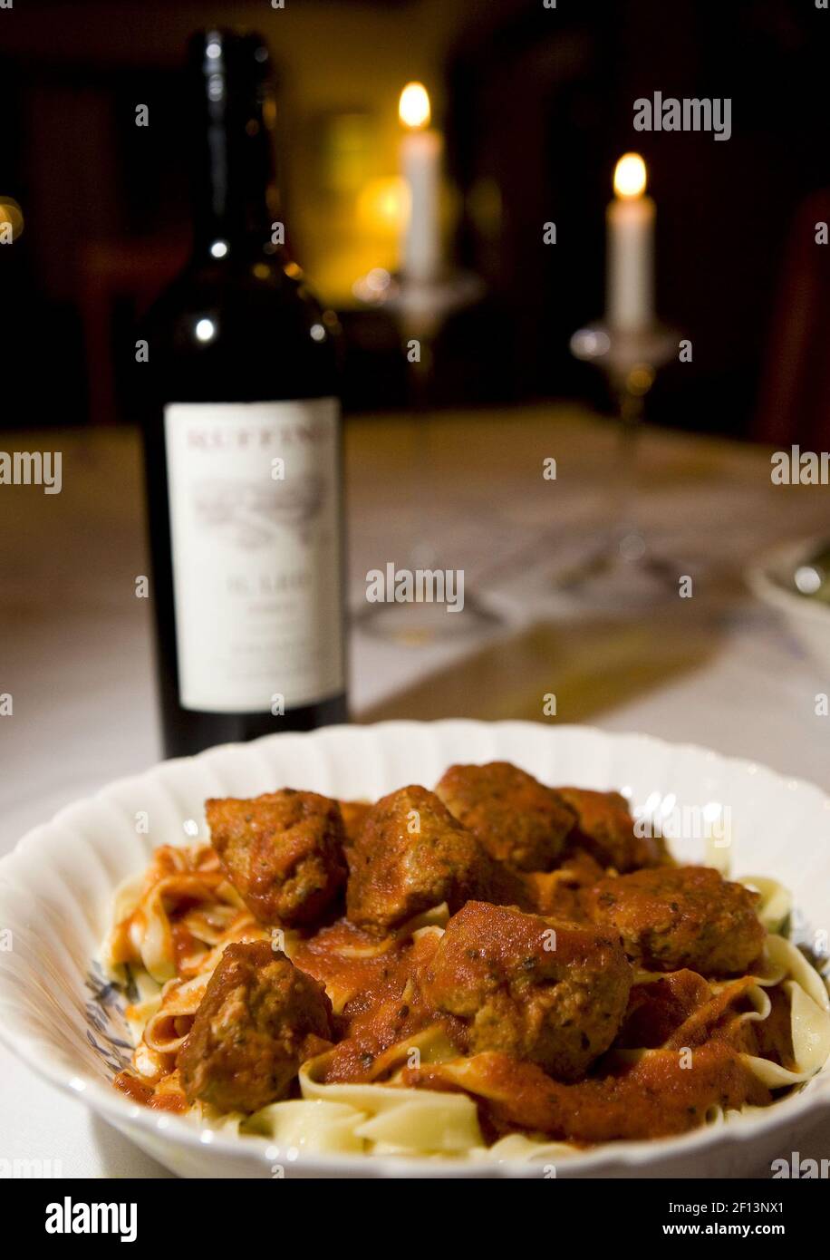 Paula Suozzi's meatballs and sauce are simmered for hours to allow ...