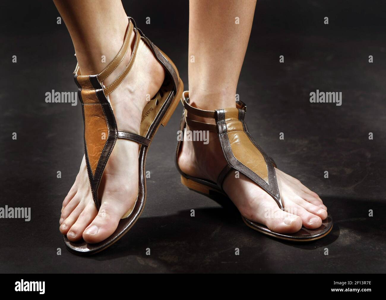 A big seller of the season: gladiator styles. Here's a nod to the ...