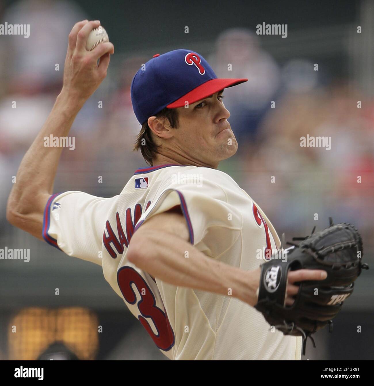 Philadelphia Phillies pitcher Cole Hamels pitched a complete game ...