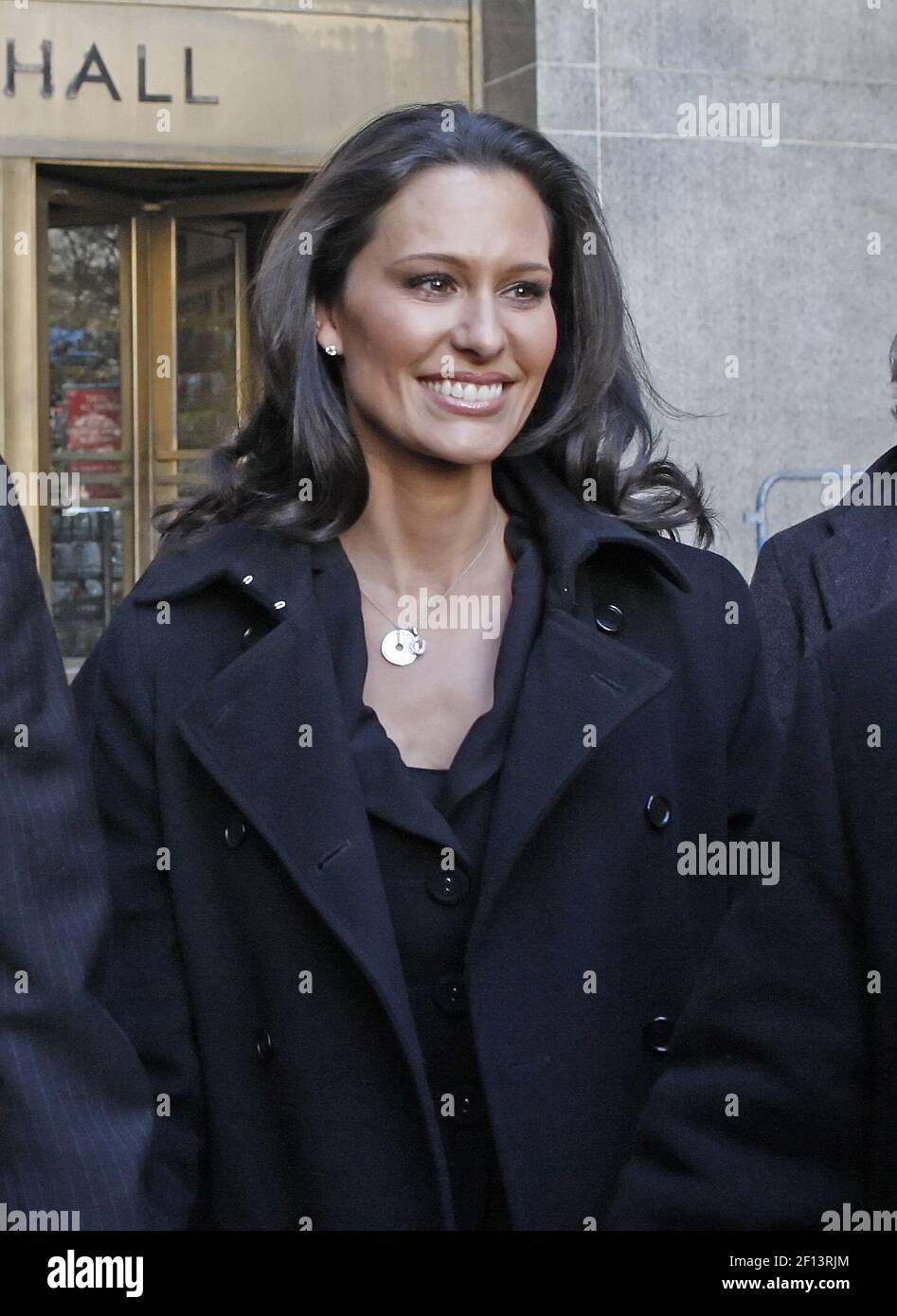 Former CBS-3 Anchor Alycia Lane leaves the New York Supreme Court ...