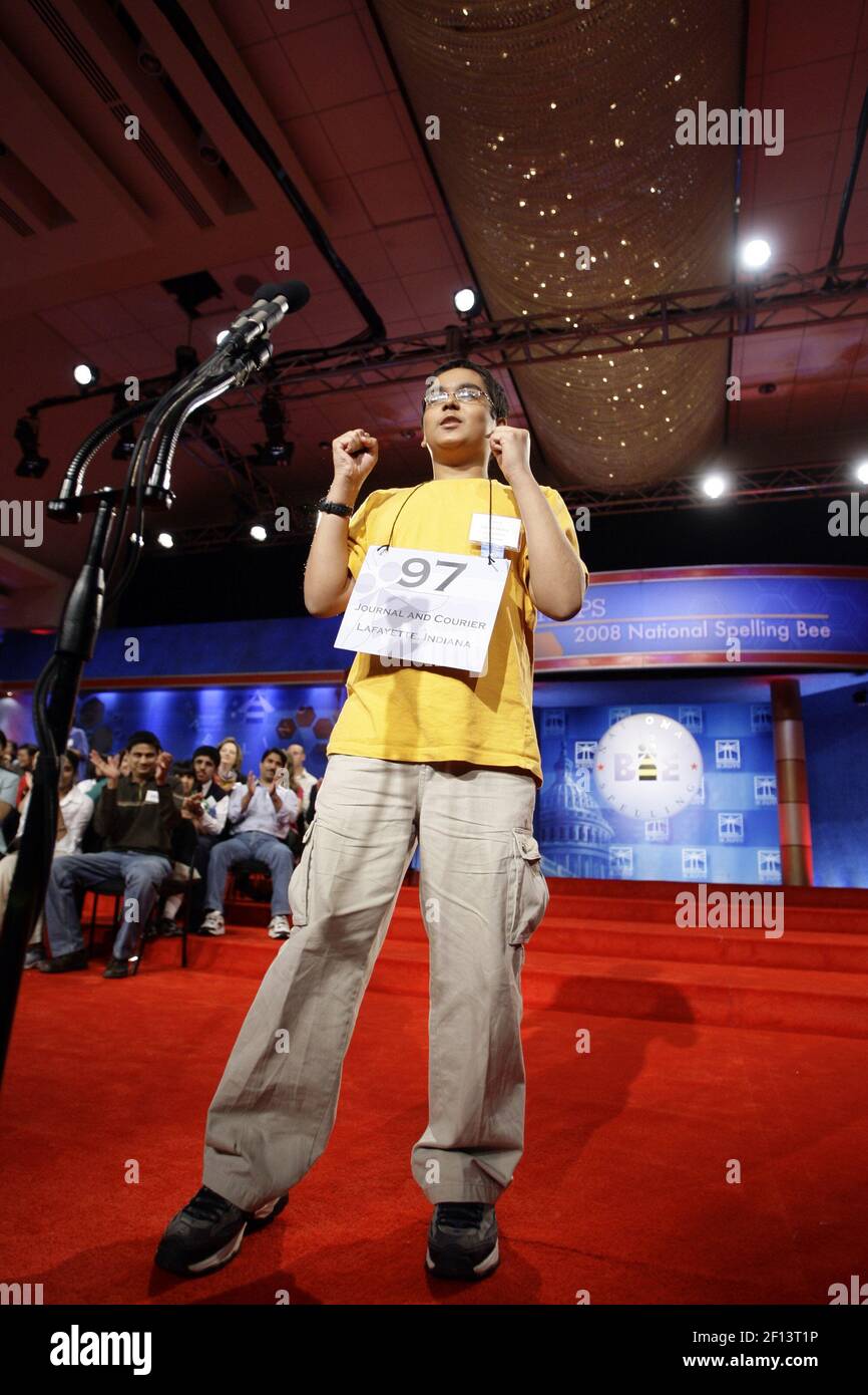Spelling Bee competitor Sameer Mishra, of Lafayette, Indiana ...