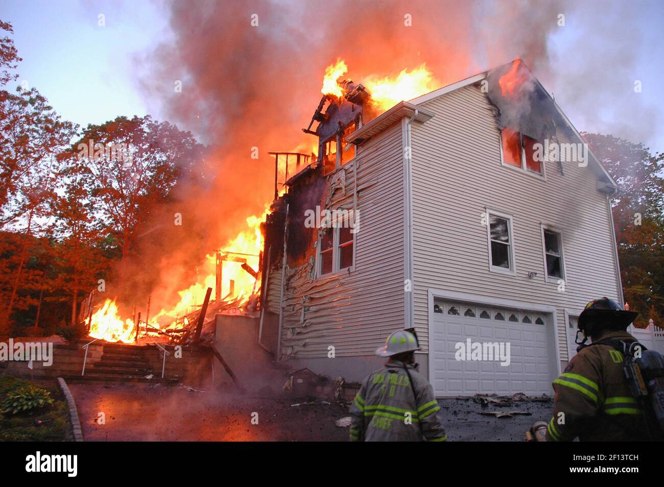50 Cent House Caught On Fire