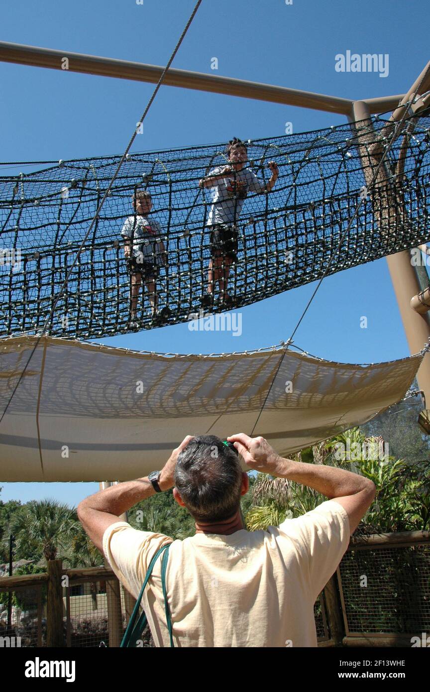 Tree Top Trails is one of the attractions designed specifically for ...