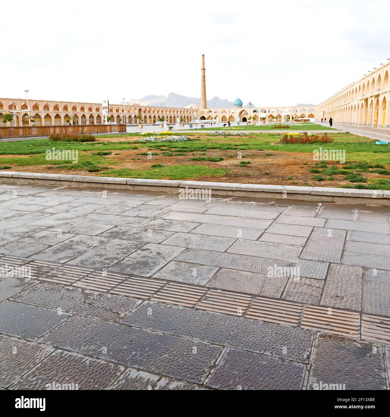In iran the old square Stock Photo - Alamy
