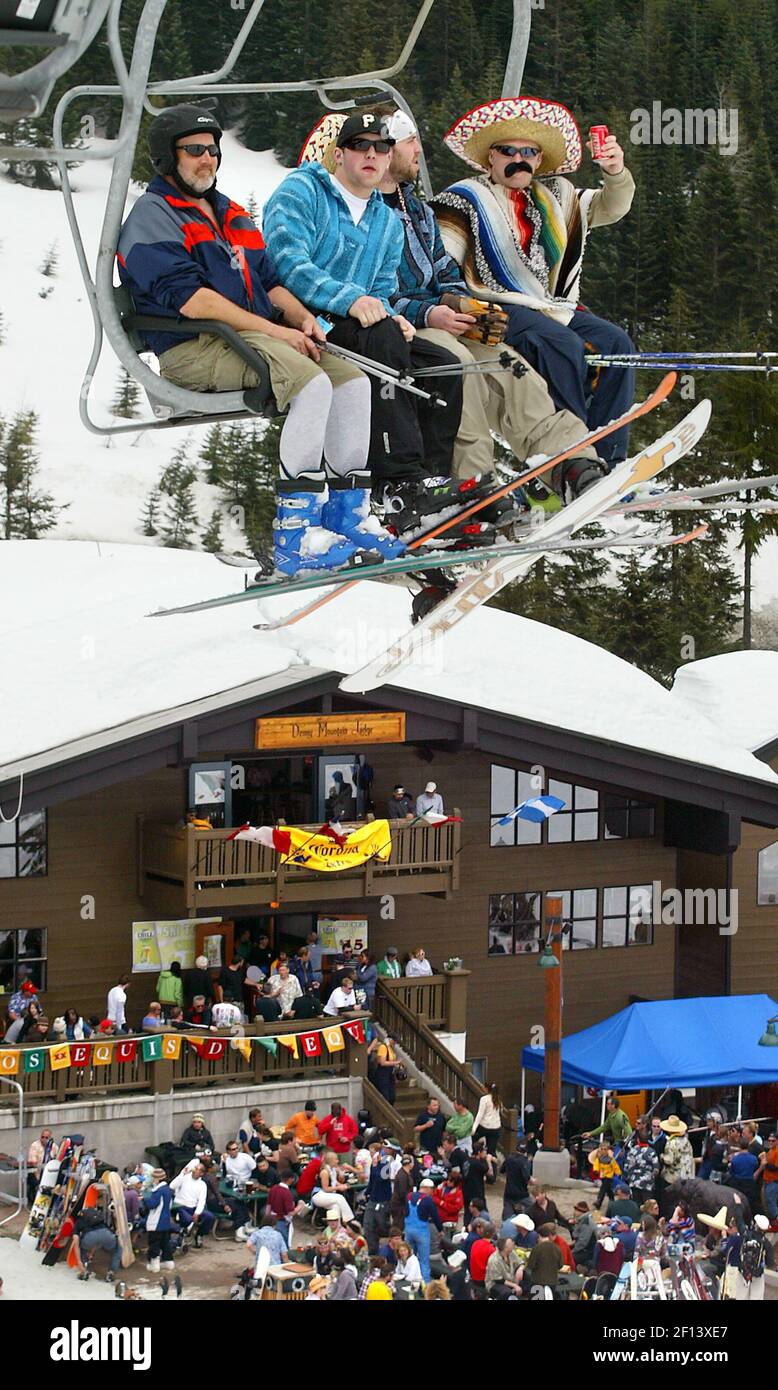 Good snow, unseasonably warm weather and a Cinco De Mayo celebration ...