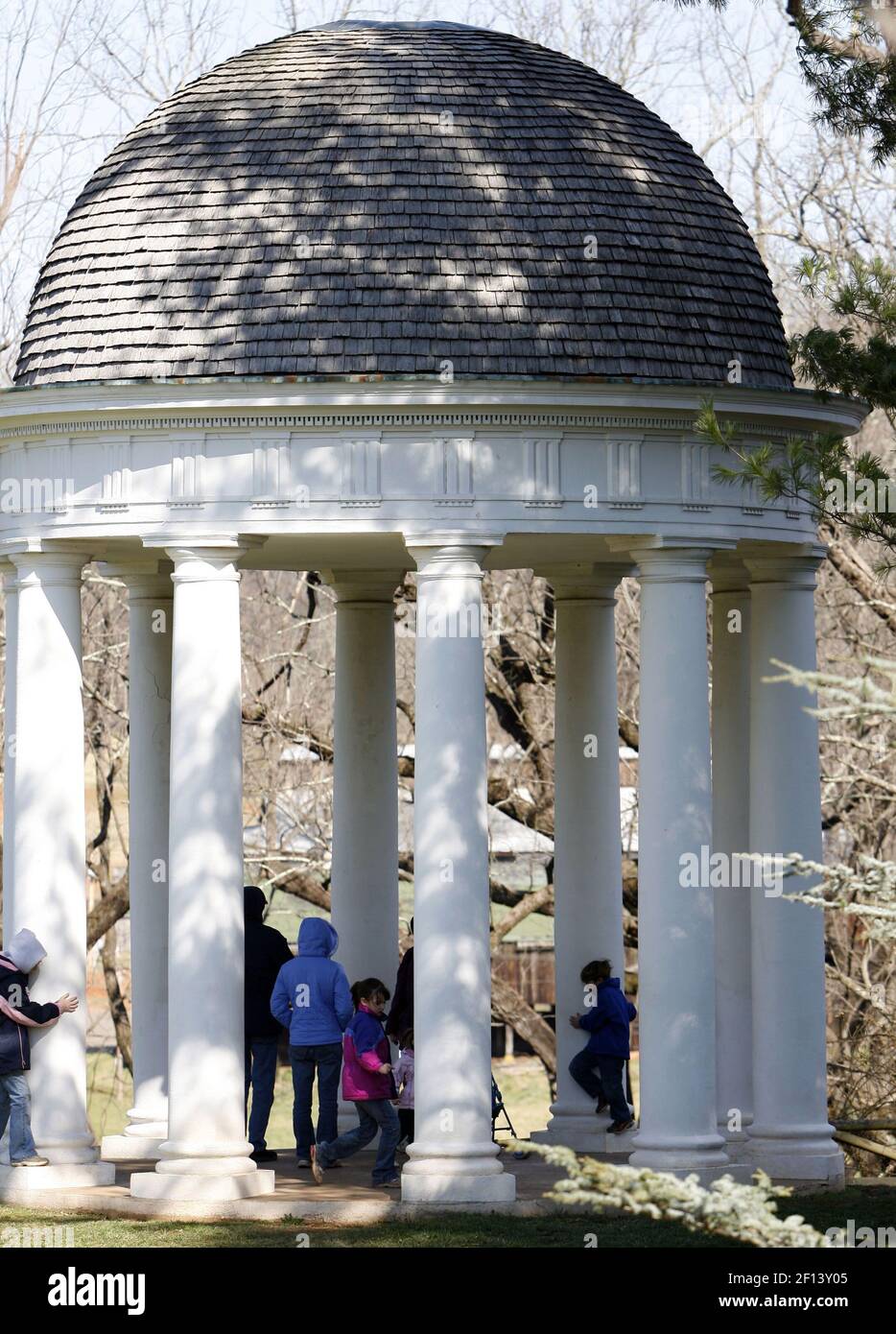 Visitors view the Madison Temple and witness the undergoing a $24 ...