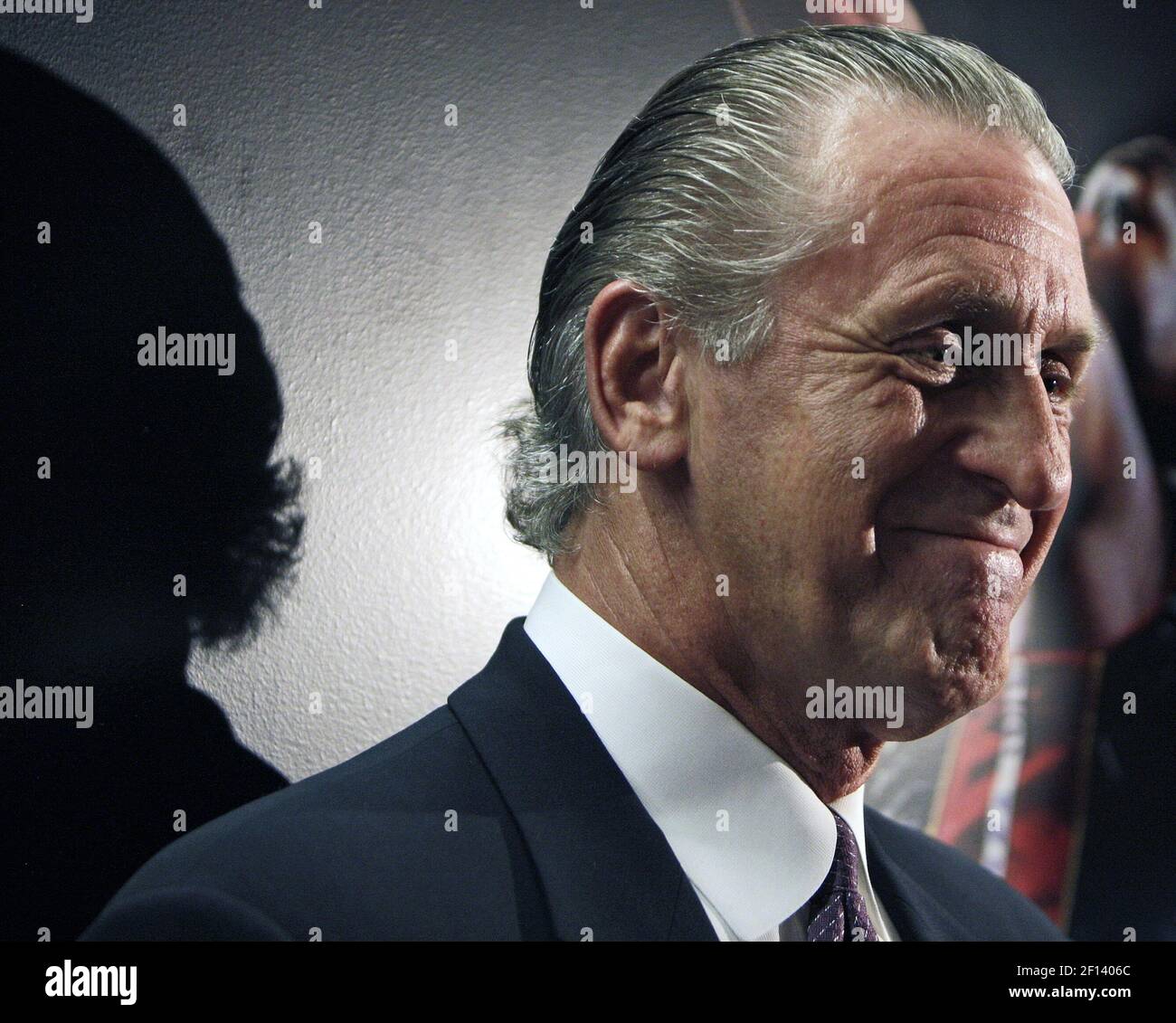 Miami Heat President Pat Riley muses on the past season after he ...