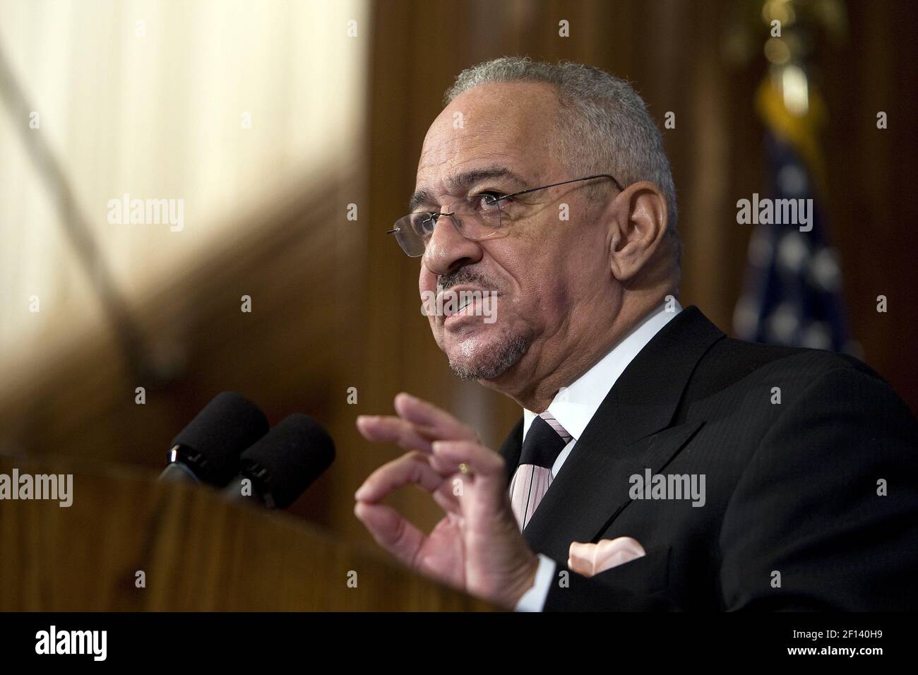 Reverend Jeremiah A. Wright Jr., pastor of Chicago's Trinity United ...
