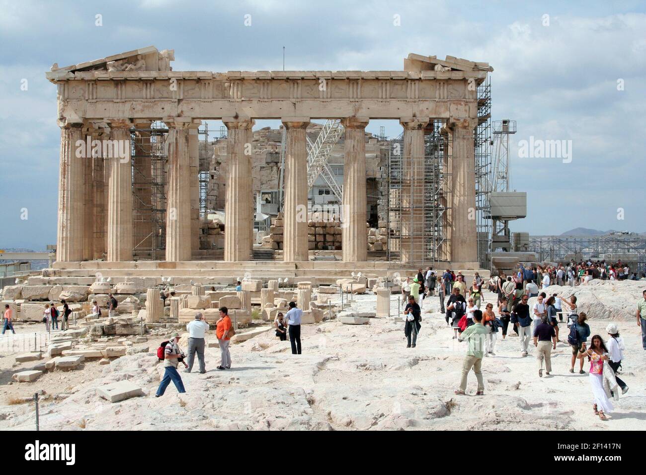 Riding the crest of the Athens Acropolis, the Parthenon has stood as a ...