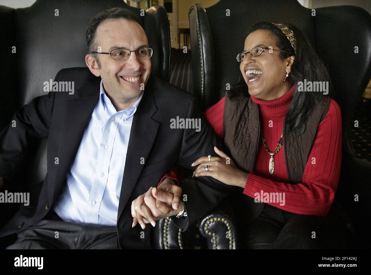 David Hyman and wife, Farah Jimenez, he a liberal Democratic Jew, she a ...