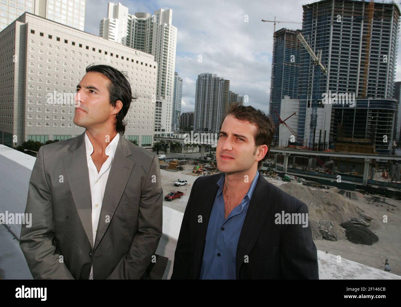 Juan Perdomo and Esteban Reyes (right) run Verification Bureau, a fraud ...