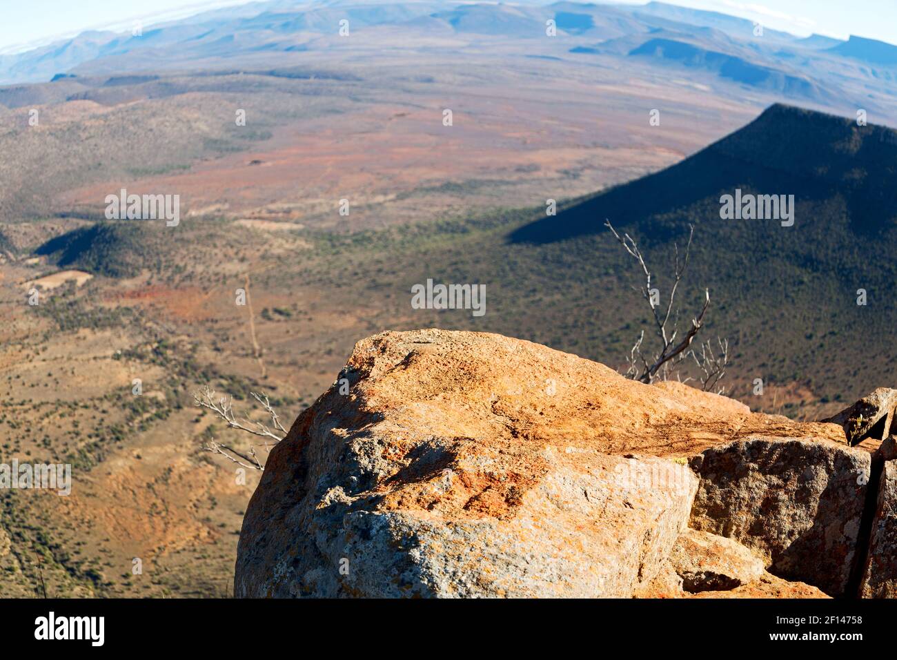 In south africa valley of desolation Stock Photo - Alamy