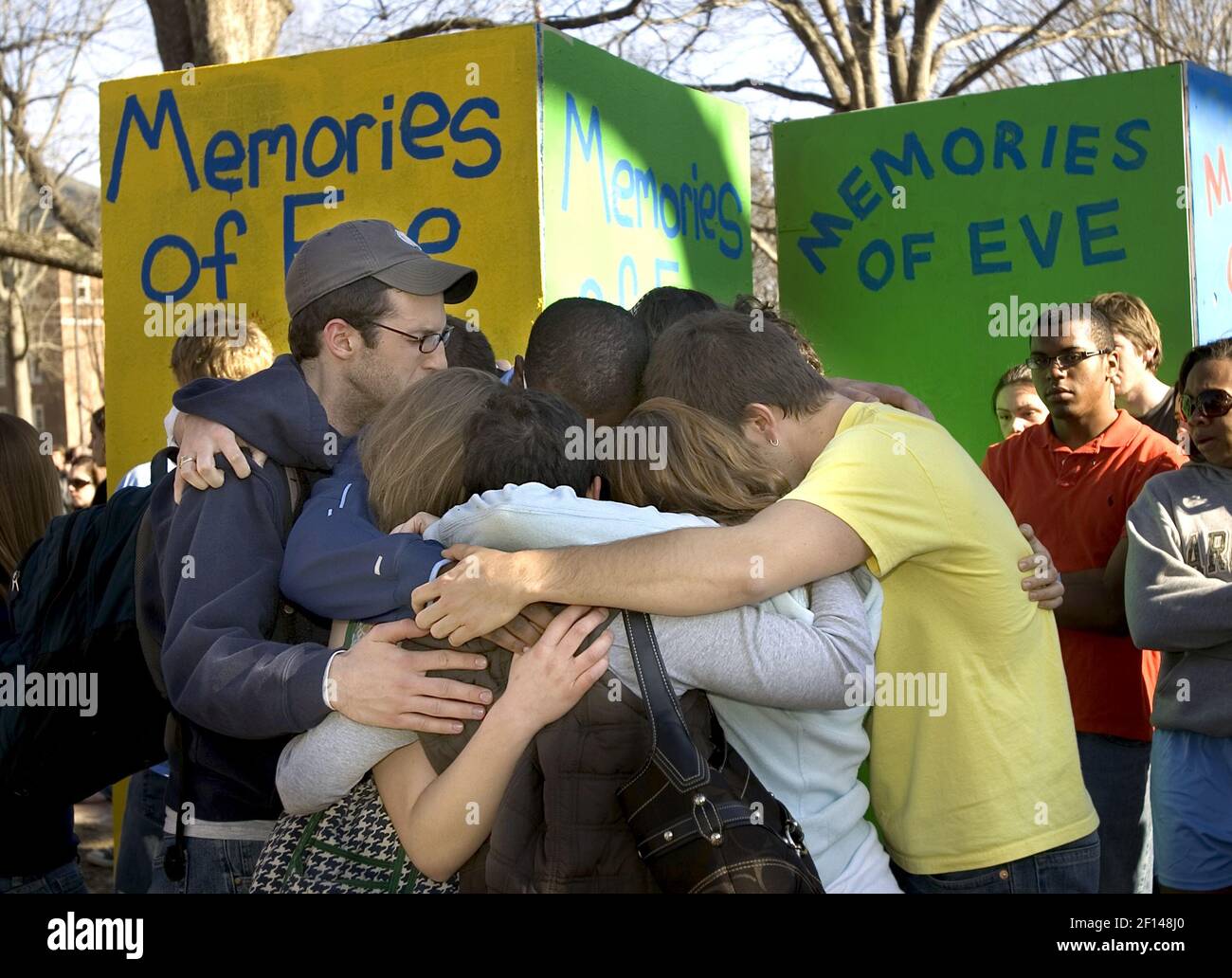 Friends of University of North Carolina student body president Eve ...