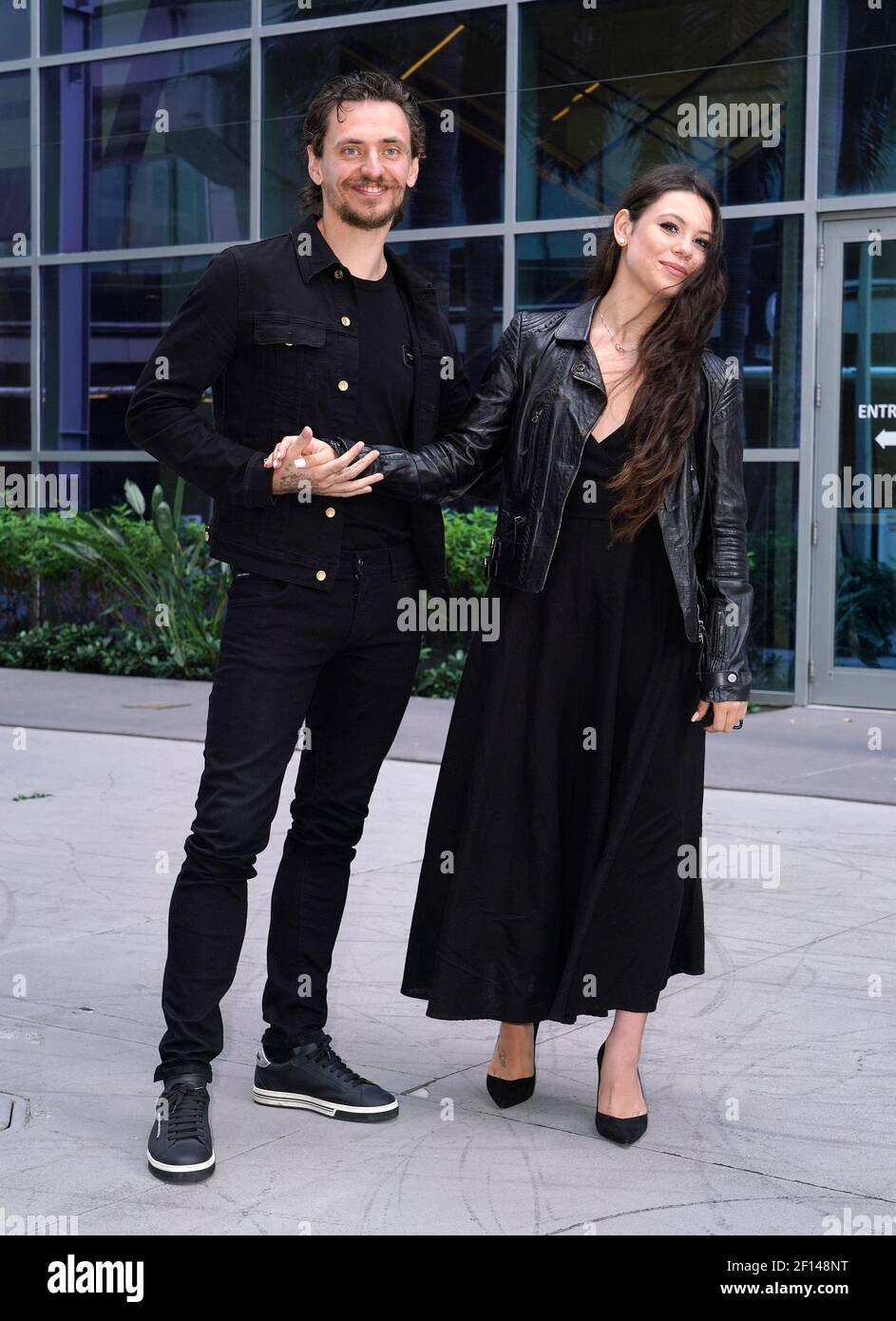 MIAMI, FL - MARCH 7: Sergei Polunin and Elena Ilinykh attend a ...