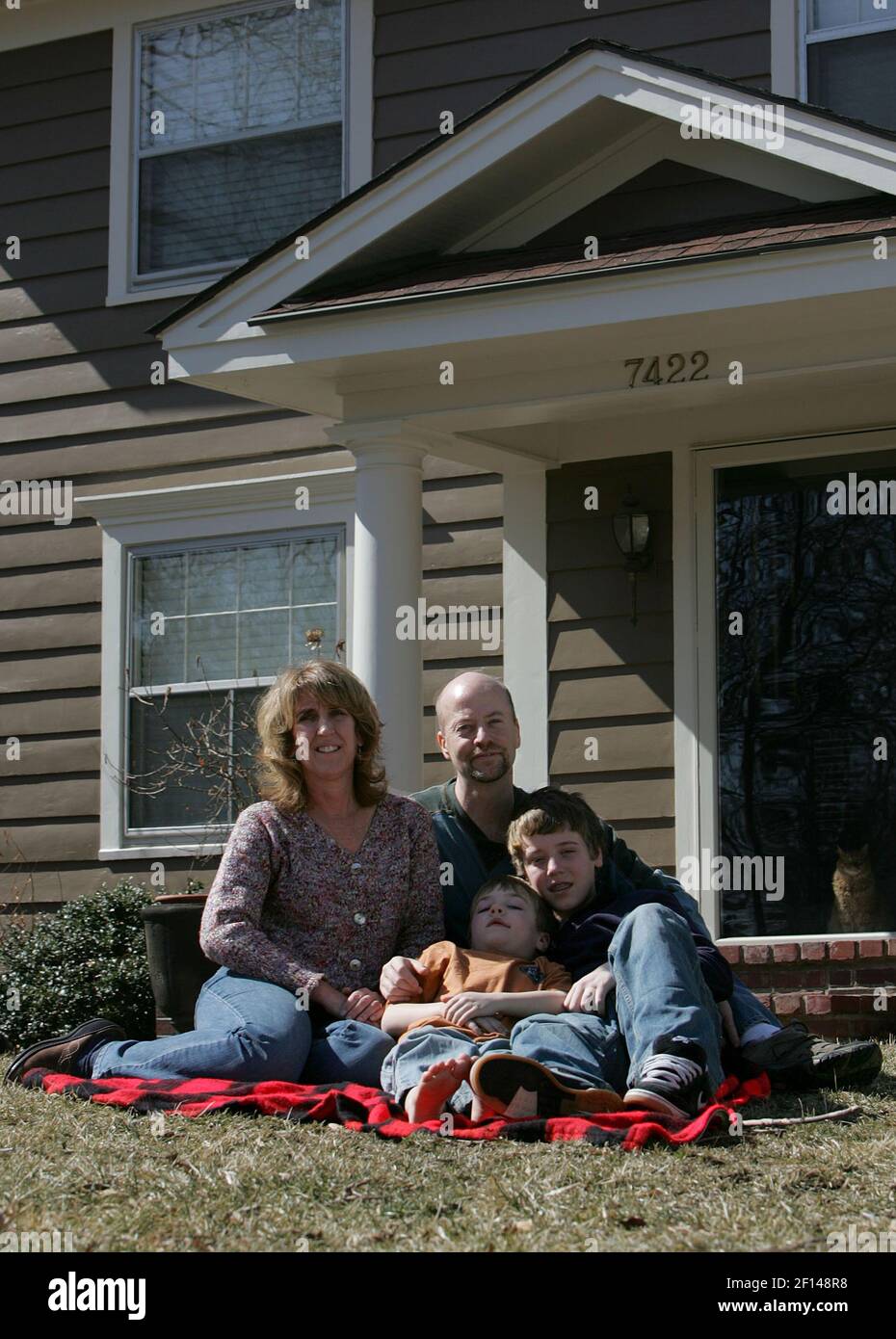 Lydia Butler, left, her husband Art Kent, top right, and their sons 7 ...