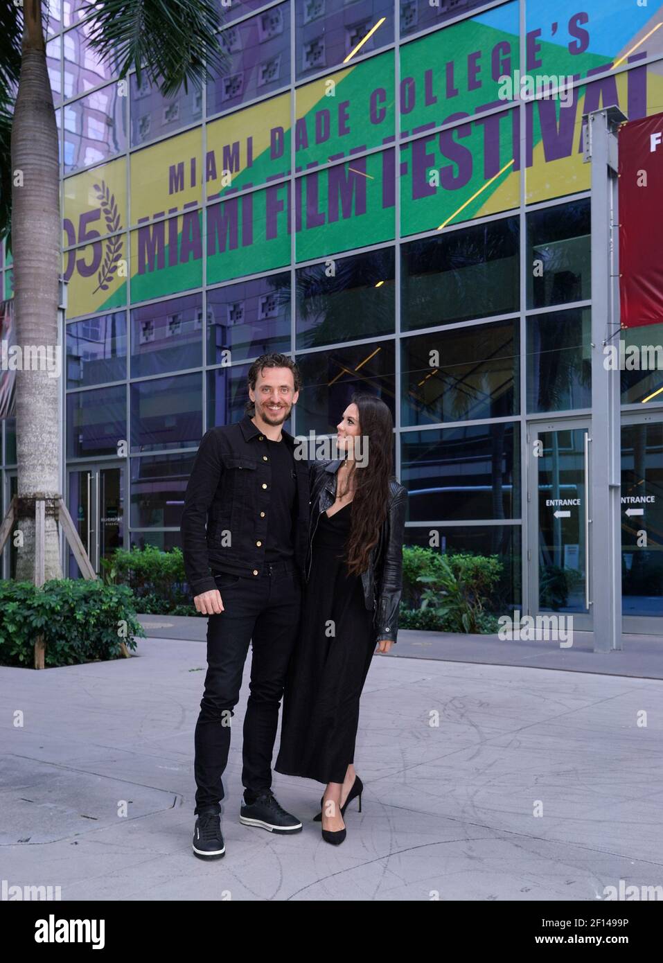MIAMI, FL - MARCH 7: Sergei Polunin and Elena Ilinykh attend a ...