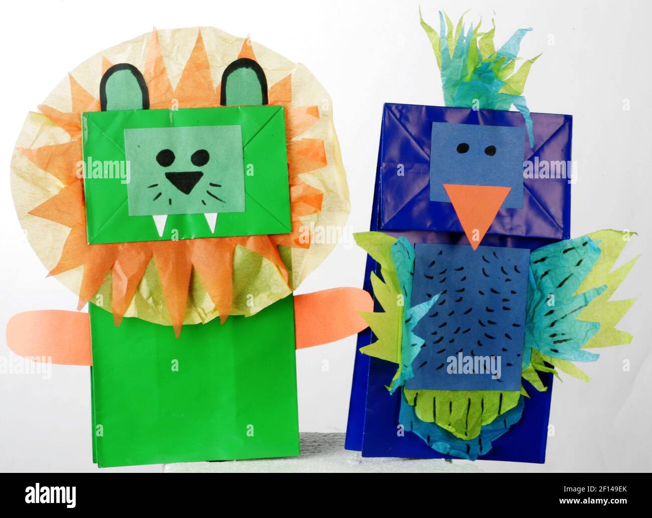 To recognize World Folk Tales and Fables March 2-8, I made hand puppets ...