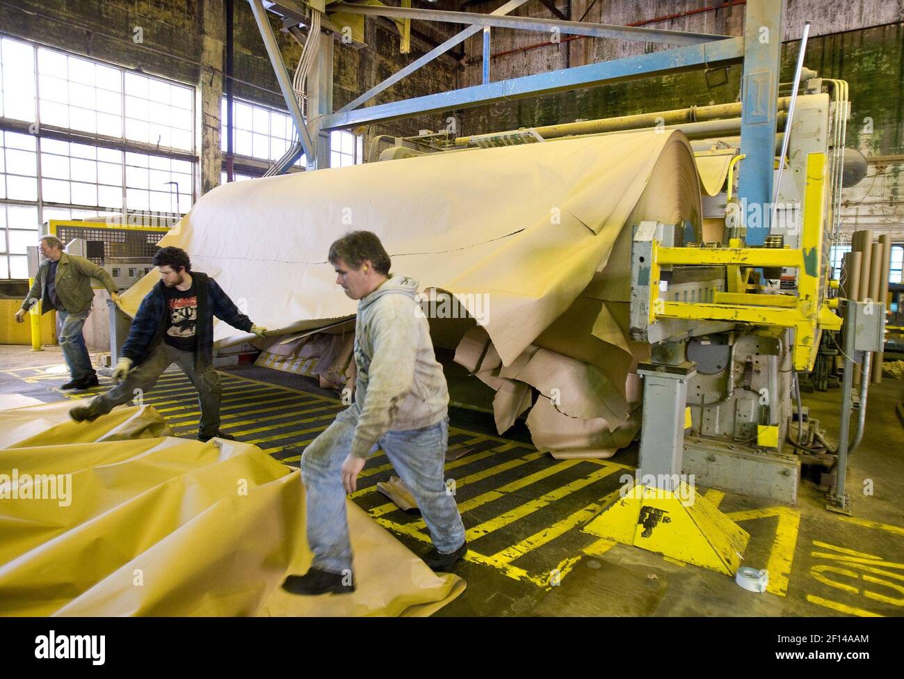 From left, Henry Stricker, Christopher Miller and Harold McKenney ...