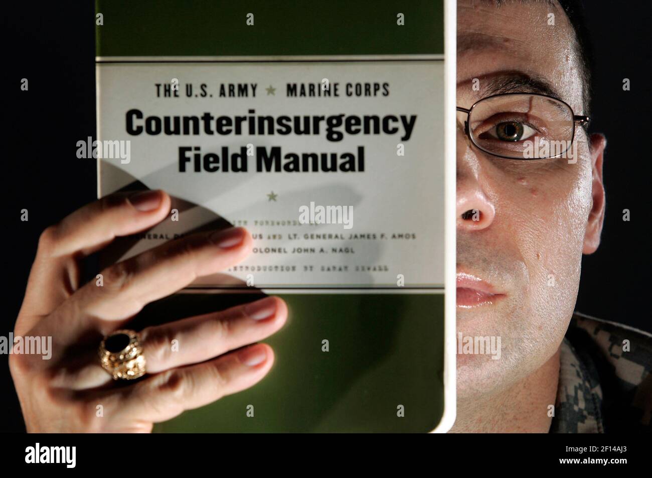 Lt. Col. John Nagl, pictured February 12, 2008, helped author the U.S ...