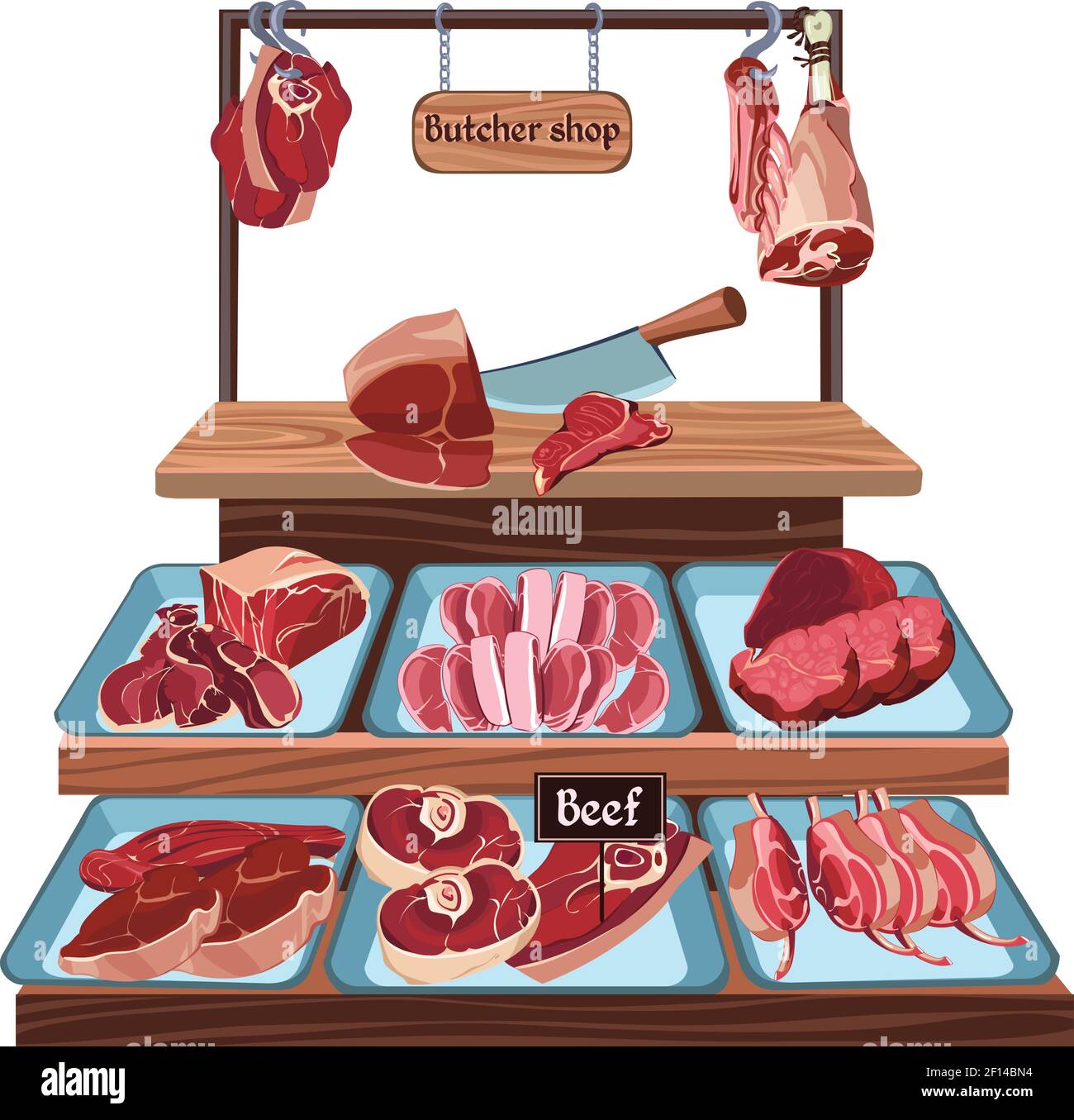 Meat Butcher Clipart
