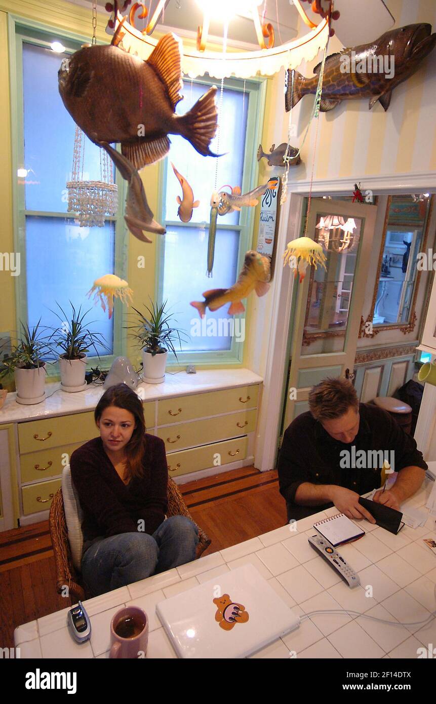 Adam Wallacavage and his girlfriend Jodi Rice are pictured in his ...