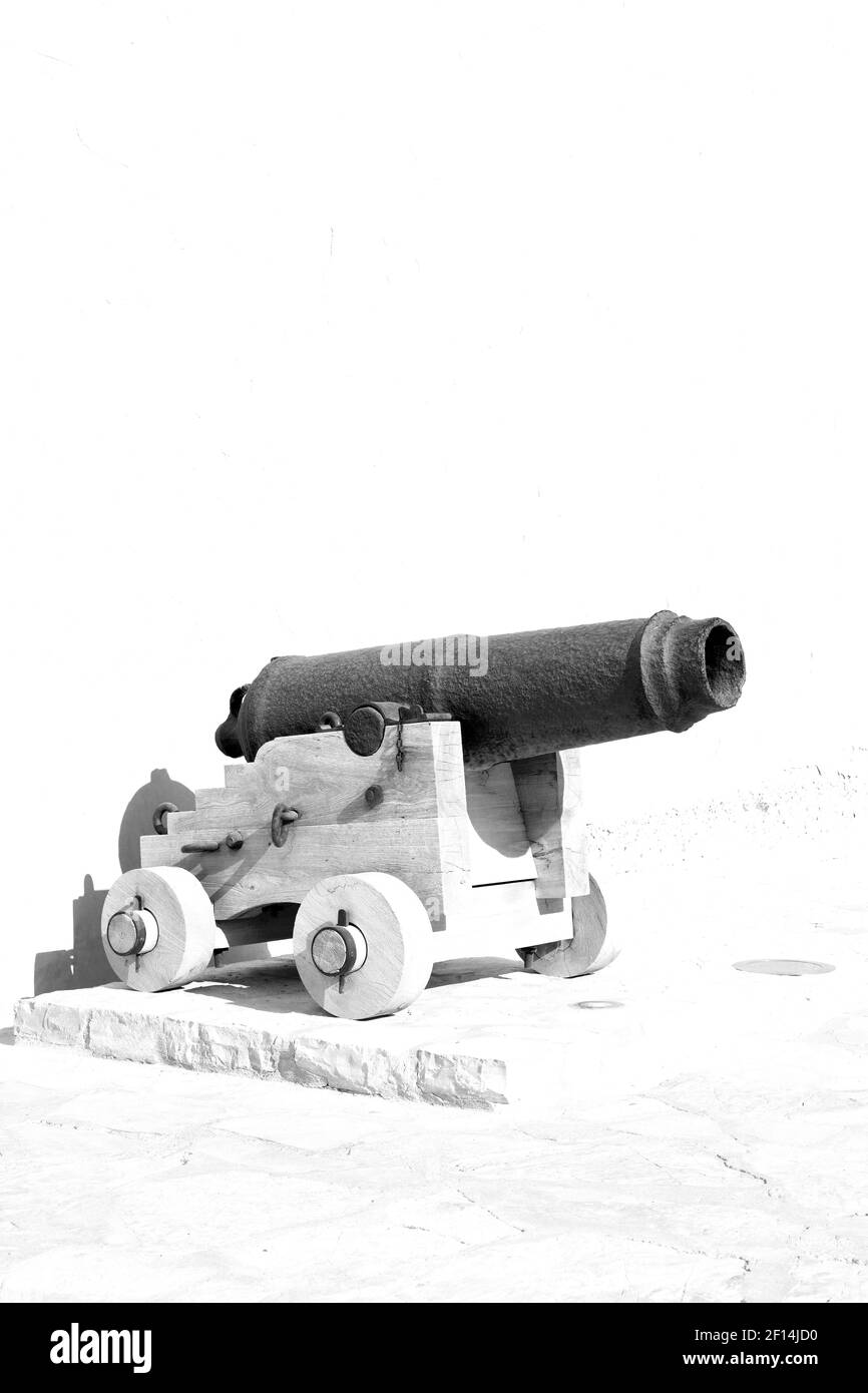 Medieval wall castle in Cut Out Stock Images & Pictures - Alamy