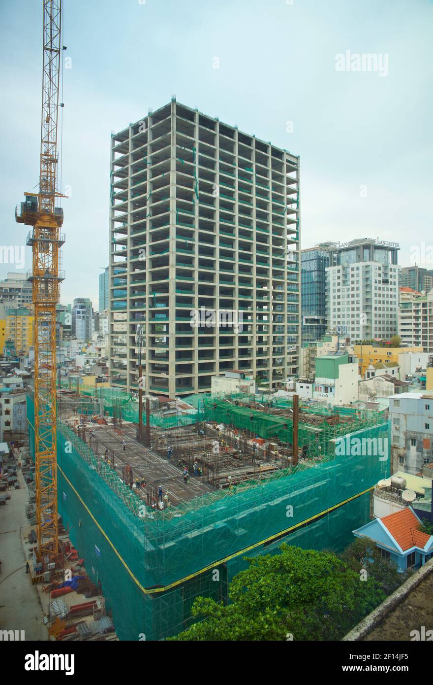 Saigon construction hi-res stock photography and images - Alamy