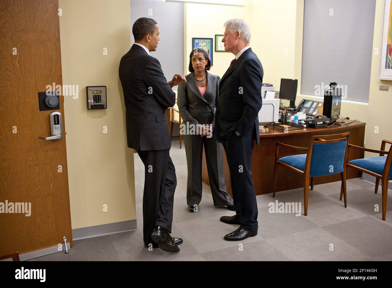 Susan rice bill clinton hi-res stock photography and images - Alamy