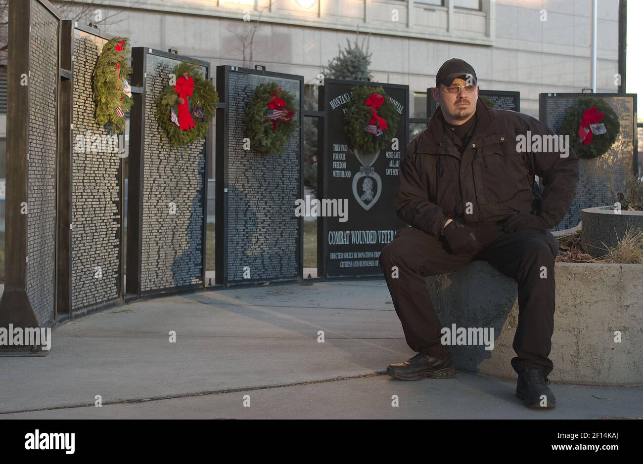 Adam Olivas, of Laurel, Montana, had his PTSD payment cut. Olivas had ...