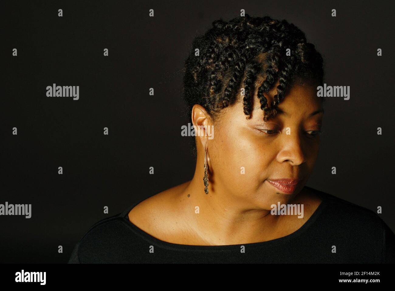 Wanda Jones dons twists as pictured November 21, 2007. After decades of ...