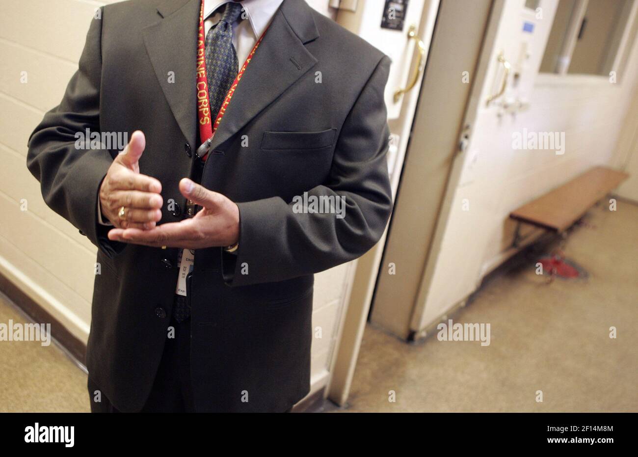 Angel Garcia, a federal immigration enforcement officer, started ...