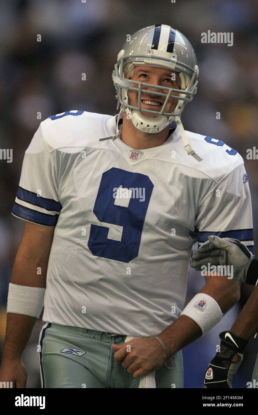 Cowboys quarterback Tony Romo during the first half as the Philadelphia ...