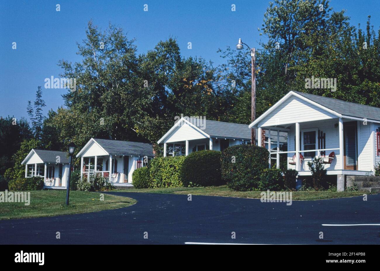 Grand View Resort Route 3 Weirs Beach New Hampshire ca. 1984 Stock ...