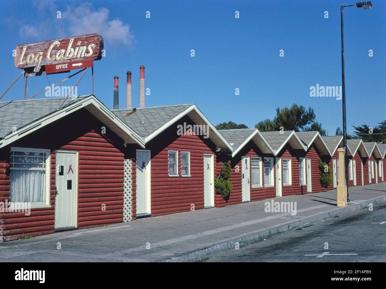 Motel cabin 1980s hi-res stock photography and images - Alamy