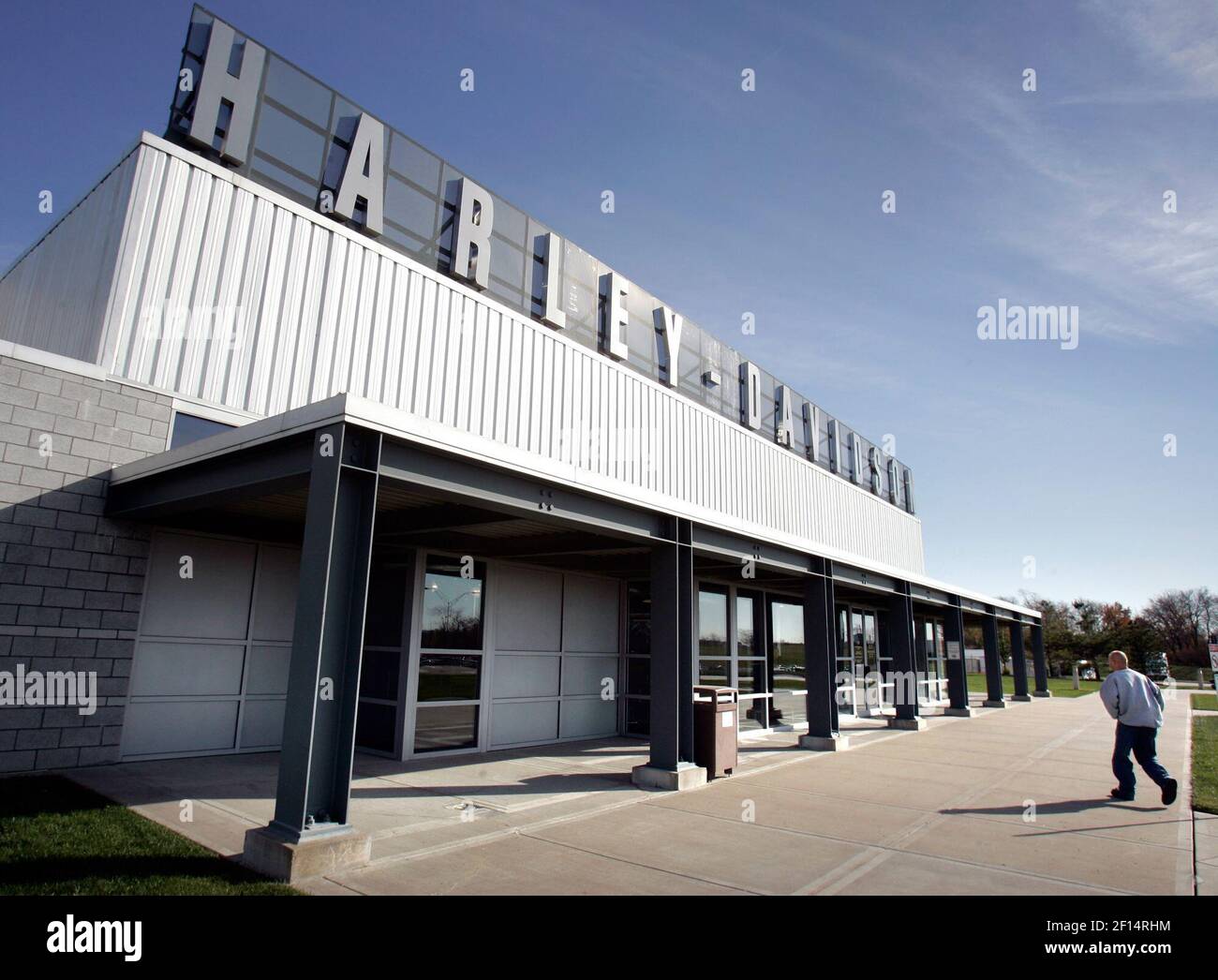 The Harley-Davidson plant in Kansas City, Missouri, which opened a ...