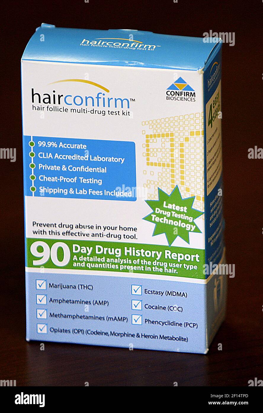 HairConfirm hair follicle multidrug test kit by Confirm Biosciences ...