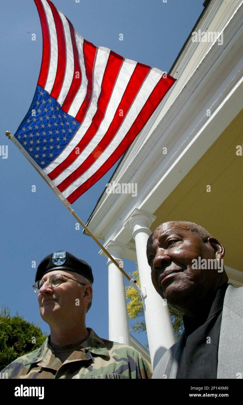 Samuel Snow, 84, right, is one of only two men still alive who were ...