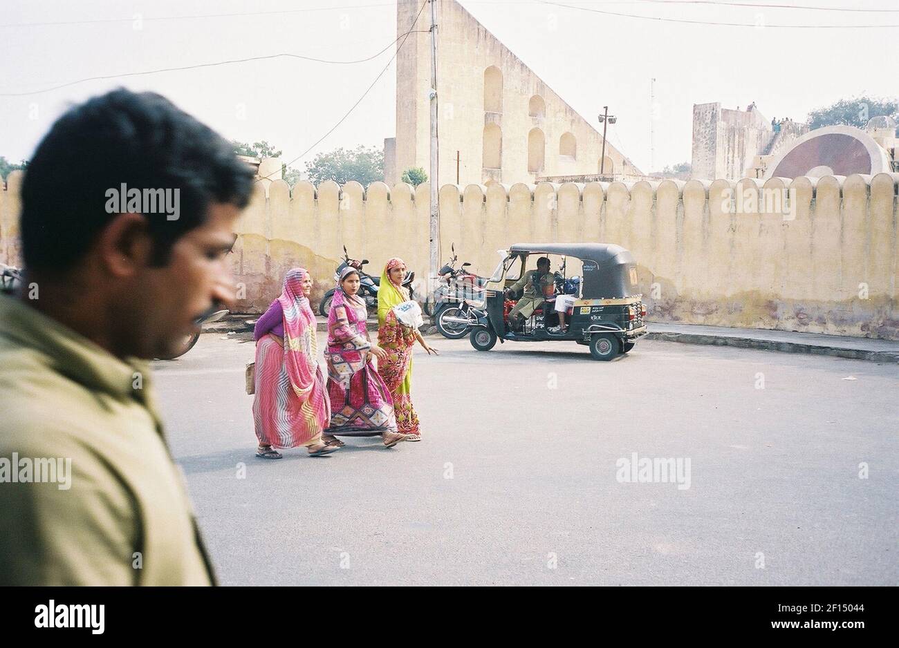 The women of Rajasthan are famous for the vivid colors of their saris ...