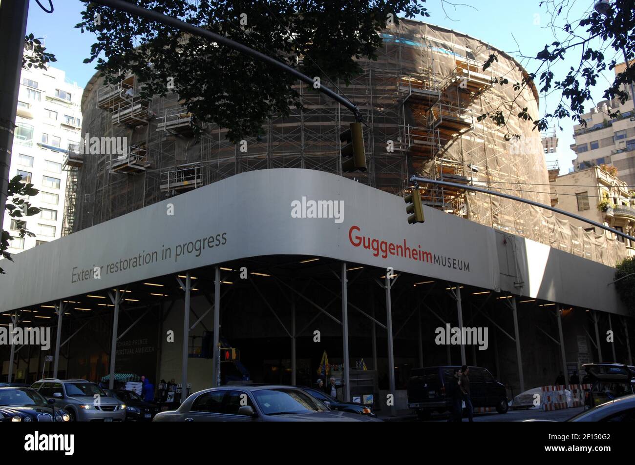 The Guggenheim museum in New York City is presently undergoing a major ...