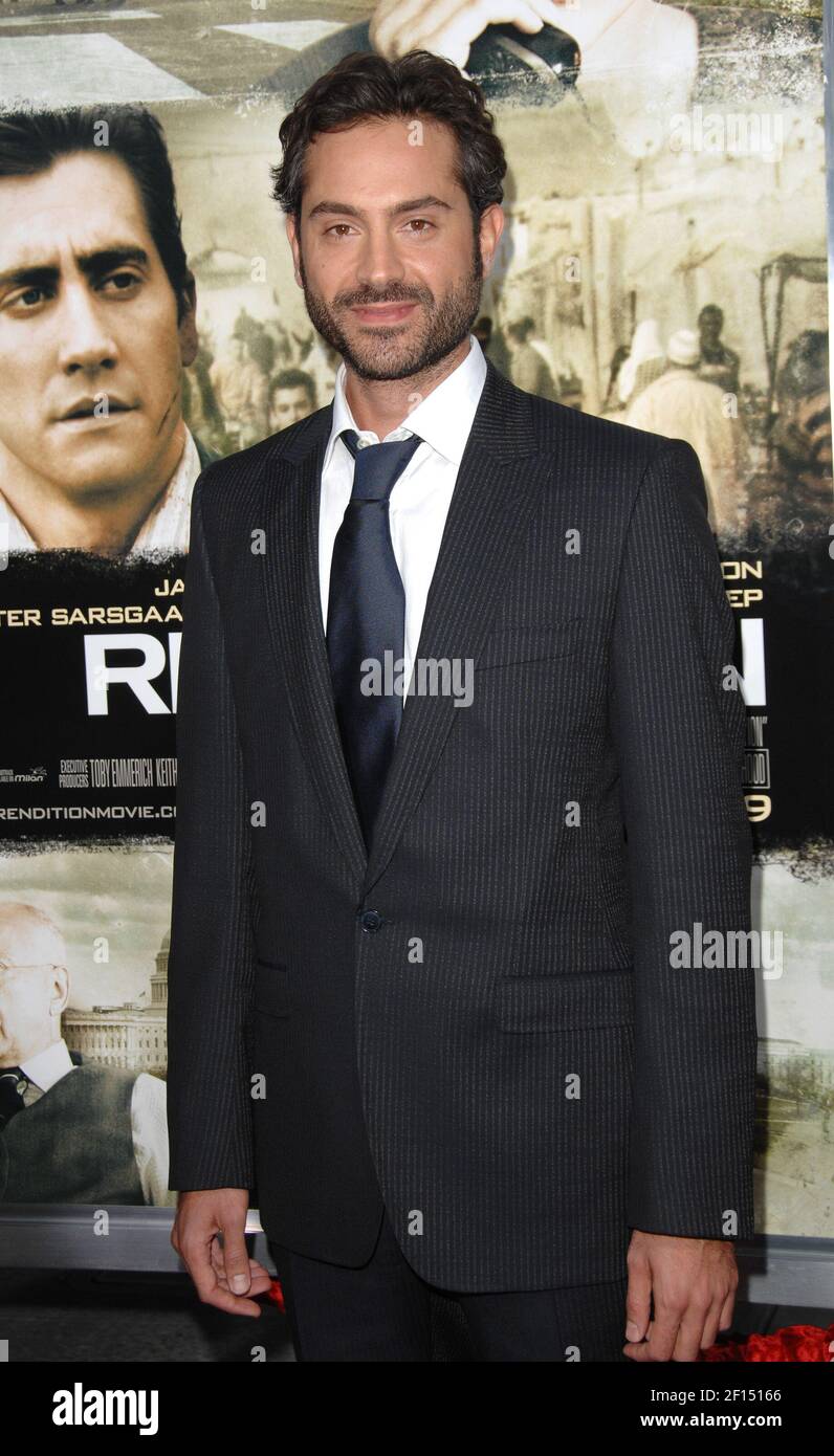 Omar Metwally attends a premiere of "Rendition" on Wednesday, October ...