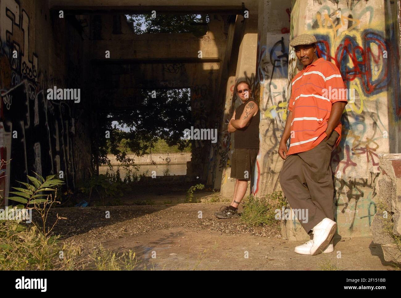 Darryl McCray, right, is now 52 and a grandfather but he once roamed ...