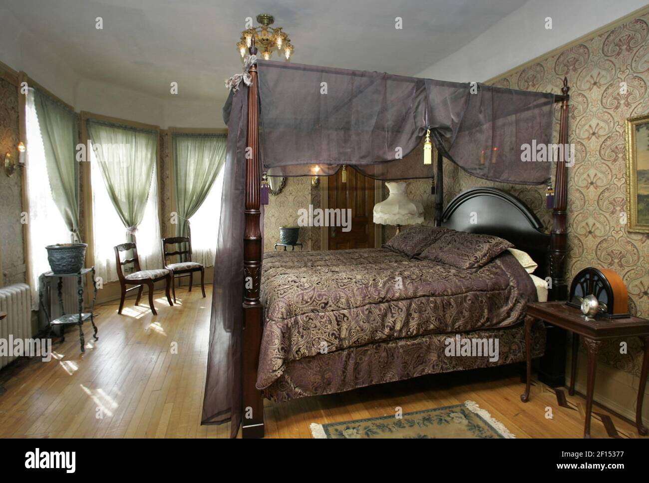 The Schuster Mansion, a Victorian home built in 1891, has 15 rooms ...