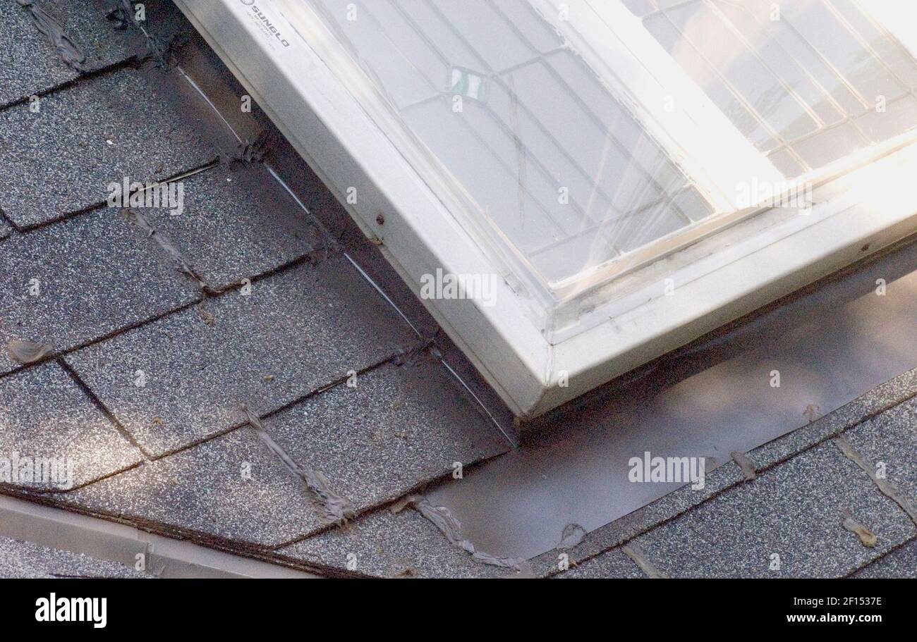 To prevent leaking, proper flashing is essential around a skylight, including properly installed ...
