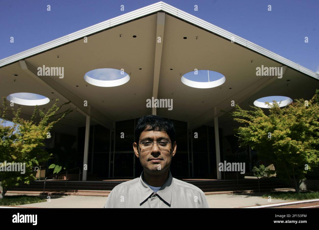 Prith Banerjee, the new senior vice-president of Research at HP, poses ...