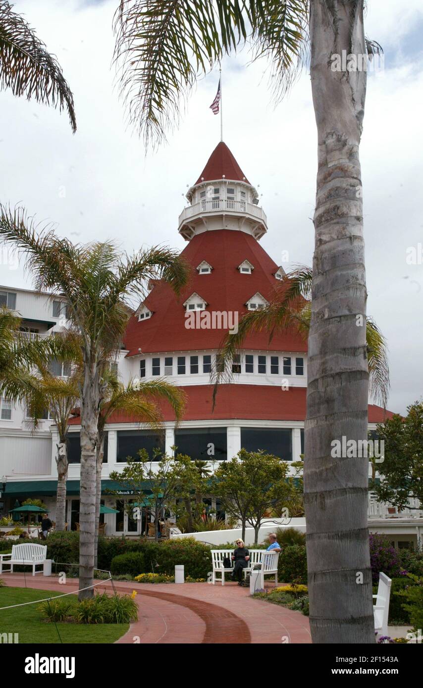 The historic and elegant Hotel del Coronado in San Diego has undergone ...